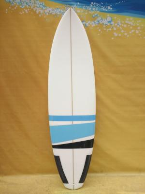 China Customized Epoxy Surfboards Innovation EPS Foam Surfboard Blue Airbrush Surfboards for sale