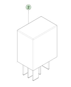 중국 테슬라 모델 S (2012-2021) OEM 부품 1009577-00-A용 40 Amp 12 볼트 플러그인 릴레 판매용