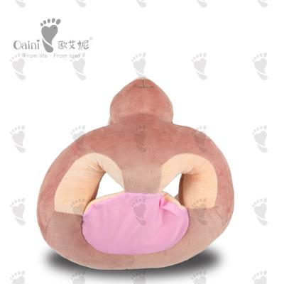 Cina Sedia sicura comoda 53cm di Sit Up Stuffed Bunny Shaped dell'infante in vendita