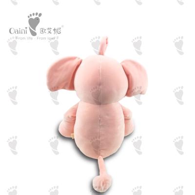 Cina Giocattoli di peluche coccolosi della bambola animale innocua 55 cm Peluche elefante rosa in vendita