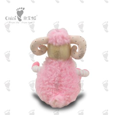 Cina Giocattoli per cani in tessuto adatti ai bambini Giocattolo per cani di capra in tessuto personalizzato 30 x 20 cm in vendita