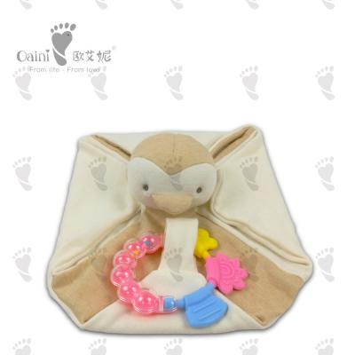 China 29 x 29 cm dierensjaal kindvriendelijk vierkant gevuld pinguïndekbed Te koop