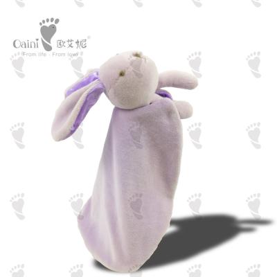 Cina Giocattolo consolatore per bebè di peluche lenitivo viola peluche 25 x 28 cm in vendita