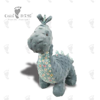 Cina Giocattolo della peluche del fumetto del cotone dei pp Eco giocattolo grigio amichevole del dinosauro 36 x 47 cm in vendita
