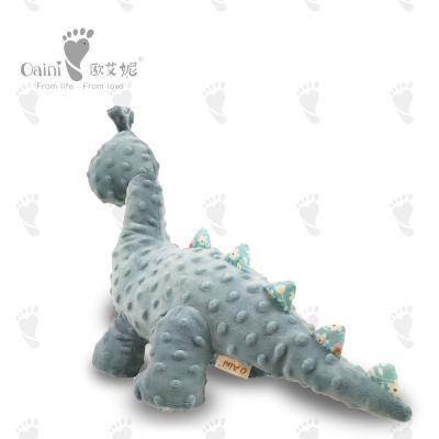 Cina Giocattolo della peluche del fumetto del cotone dei pp Eco giocattolo grigio amichevole del dinosauro 36 x 47 cm in vendita