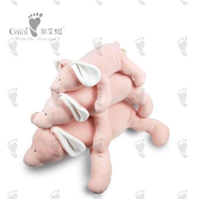 Cina Plushy Animal Soft Plush Toy 60cm Papa Pink Bunny Plushie in vendita