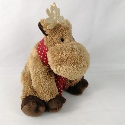 Cina Natale animale Huggable Toy Christmas  Deer coccolo dei cervi dei giocattoli in vendita