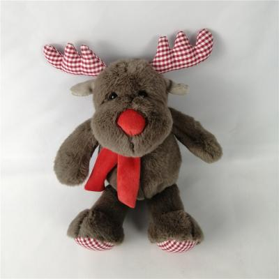 China De zachte Snoezige het Speelgoedamerikaanse elanden van de Kerstmispluche vulden Dierlijk Bruin de Elandenstuk speelgoed van Huggable Te koop