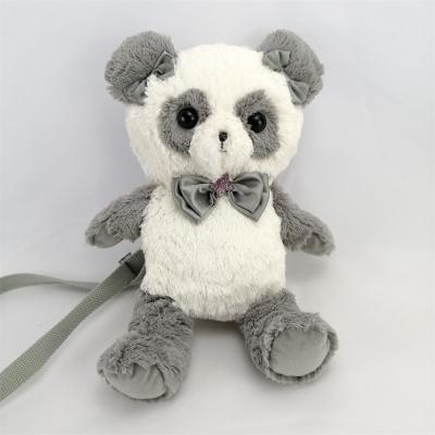 Cina Borsa a tracolla per zaino a forma di orso panda adatta ai bambini in cotone PP in vendita