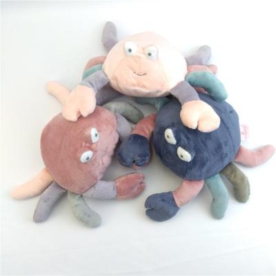 Cina Giocattolo animale animale di Toy Multi Colors Plush Crab delle gambe del bambino farcito cotone molle su ordinazione all'ingrosso otto dell'OEM pp del ODM di OAINI in vendita