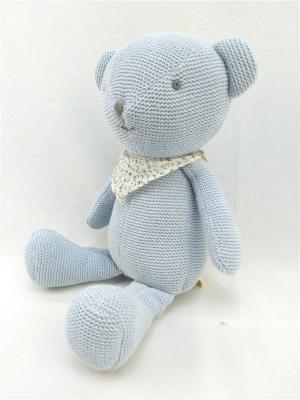 Cina La fabbrica di sourcing di marca di OAINI ha personalizzato i pp l'OEM del ODM che del cotone EN71 ha farcito regalo blu animale del bambino dell'orso della peluche dei giocattoli il piccolo in vendita