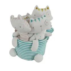 Cina Animal Plush Infant Holding Squeaker Soft Rattle Newborn Educational Musical Toy in vendita