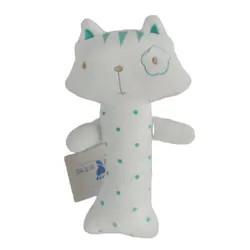 Cina Animal Plush Infant Holding Squeaker Soft Rattle Newborn Educational Musical Toy in vendita