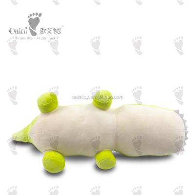 中国 ODM OEM Custom Lying Down Super Soft Gift Pillow Animal Toy Stuffed Crocodile Toy 販売のため