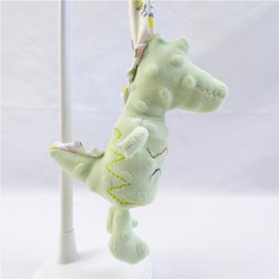 Cina Plush Educational Baby Soft Crocodile Rattle For Infant Baby Plush Animal Rattle ODM OEM Custom in vendita