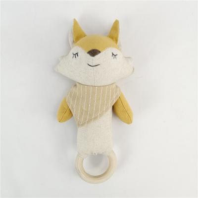 Cina PP Cotton Fillings Stuffed Animal Rattle Toy Custom Size in vendita