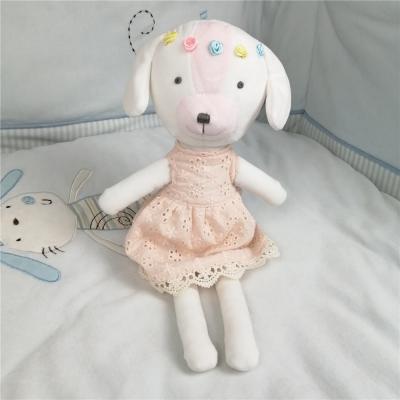 Cina OAINI ODM OEM Custom Toddlers Stuffed Elephant Rattle Cotton Plush Toy in vendita
