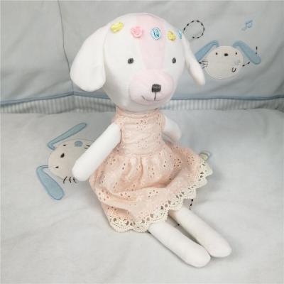 Cina OAINI ODM OEM Custom Toddlers Stuffed Elephant Rattle Cotton Plush Toy in vendita