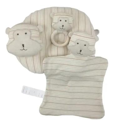 Cina Prodotto per la pelle, per bambini, giocattolo di scimmia, in legno, in cotone, in colore biologico, antiacari, con denti a casca di bambino in vendita