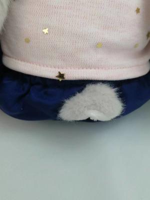 Cina Coniglio di Pasqua da 40 cm, peluche, orecchie lunghe, coniglio morbido, con vestiti, peluche giocattolo. in vendita