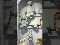 Christmas Stuffed Fox Short Soft Plush Toy Children'S Companion Doll