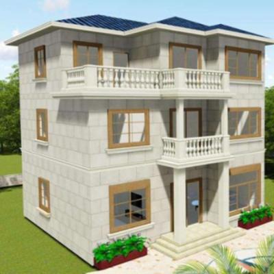 China Kleine lichte staalconstructie villa vervaardiging voor containerhuizen in wit/grijs/zwart Te koop