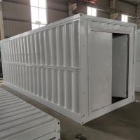 China Prefabricated 20ft Office Flat Pack Foldable Container House with PVC Sliding Window for sale