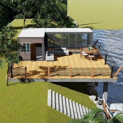 Cina Mobile Living Made Easy 2023 Casa portabile pieghevole con vetrina scorrevole in PVC in vendita