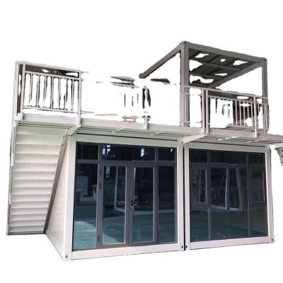 Cina 18 mm MGO Pavimento da tavolo Casa mobile Container Portabile Pallabile Casa di container di spedizione in vendita