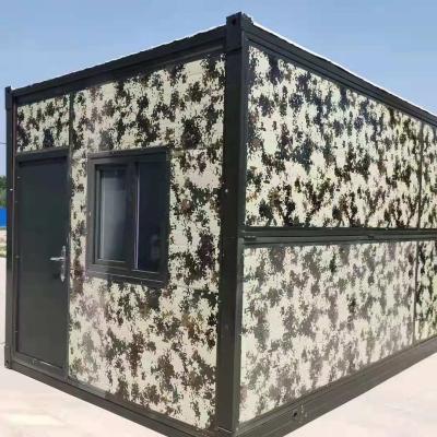 中国 PVC スライディングウィンドウハウス コンテナ ショップ用 プリファビリケーション 折りたたみコンテナハウス 販売のため