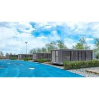 China Modern Elegant Design Sandwich Panel Prefab Capsule Tiny House for sale