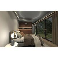 China Modern Elegant Design Sandwich Panel Prefab Capsule Tiny House for sale