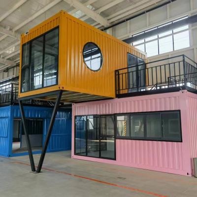 China Painel de sanduíche Casa de contêiner móvel para o campo à venda