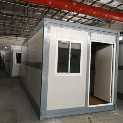 Cina Casa di contenitori pieghevole da 20 piedi facile da assemblare con bagno e telaio in acciaio galvanizzato in vendita