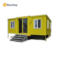 China Galvanized Steel Frame Modern Mobile Folding Container House With Bathroom for sale