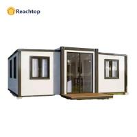 China Galvanized Steel Frame Modern Mobile Folding Container House With Bathroom for sale