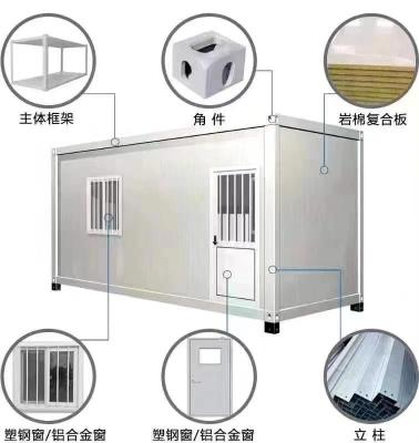 Cina Casa in container con pavimento di cartone MGO resistente alle intemperie in vendita