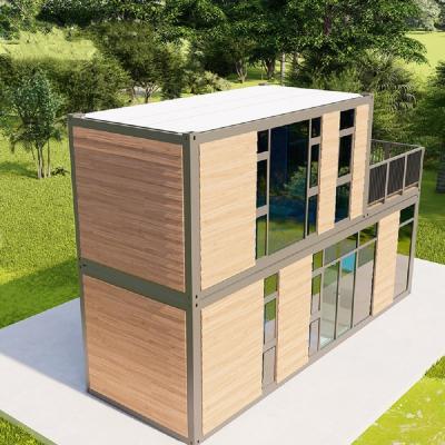 China Goedkope prefab container huis voor hotel in wit/grijs/zwart Te koop
