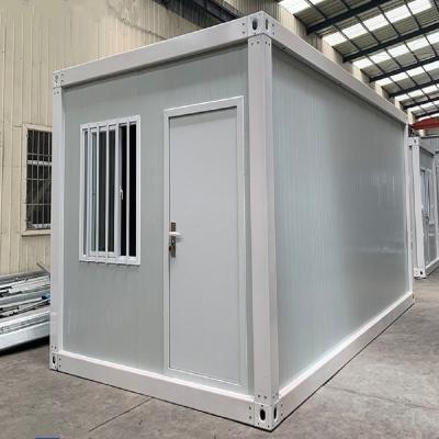 China Goedkope prefab container huis voor hotel in wit/grijs/zwart Te koop