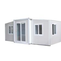 China Double Wing Folding Room Prefabricated Extensible Expandable Container House for sale