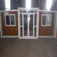 China Double Wing Folding Room Prefabricated Extensible Expandable Container House for sale