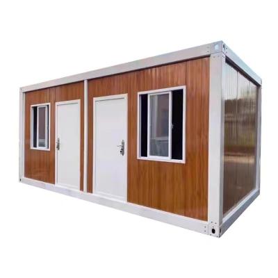 Cina Casa portatile Piccole case pronte per la spedizione Container pieghevole Cottage con in 20ft o 40ft in vendita