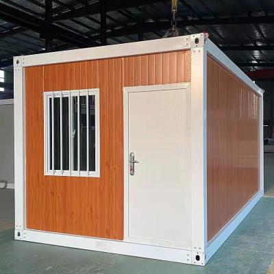China 18 mm MGO piso de tabuleiro pré-fabricado Casa de contêineres minúscula Para alojamento em hotel à venda