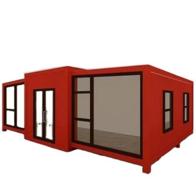 China Stalen deur prefab kleine luxe container huis voor 20/40ft draagbare mobiele uitbreidbaar Te koop