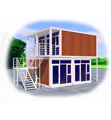 China Habitação Casa de contêineres de embalagem plana com janela deslizante de PVC de design tradicional à venda