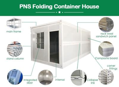 China Snel bouwen broodje paneel Prefab Living Container Tiny House voor Modern Design Leven Te koop