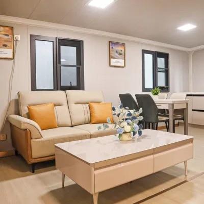 Cina Laboratorio magazzino 20ft 40ft moderna acciaio prefabbricato piccola casa mobile modulare espandibile in vendita