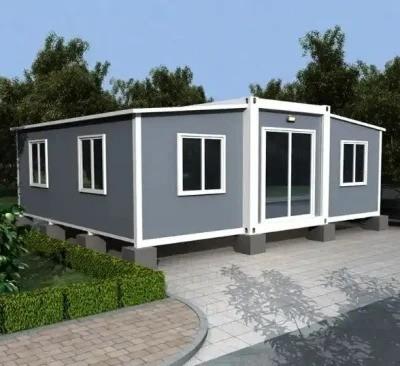 Cina Laboratorio magazzino 20ft 40ft moderna acciaio prefabbricato piccola casa mobile modulare espandibile in vendita