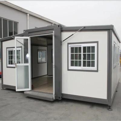 Cina Laboratorio magazzino 20ft 40ft moderna acciaio prefabbricato piccola casa mobile modulare espandibile in vendita