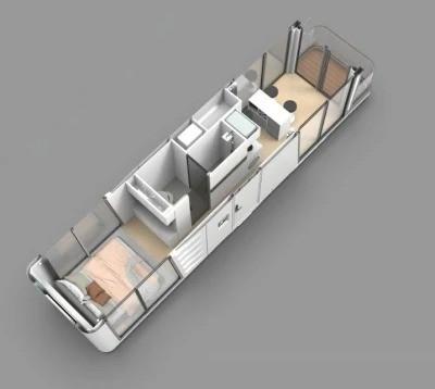 Cina Campeggio portatile Capsule Ville Casa prefabbricata Case prefabbricate in vendita
